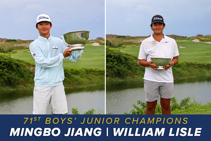 Boys' Junior Championship - Past Champions - FSGA