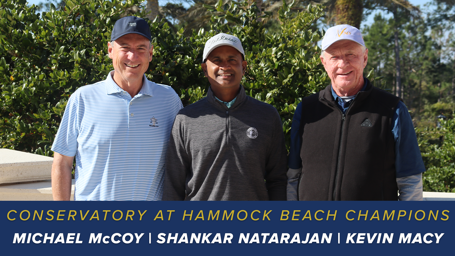 Three Triumph at The Conservatory at Hammock Beach - FSGA