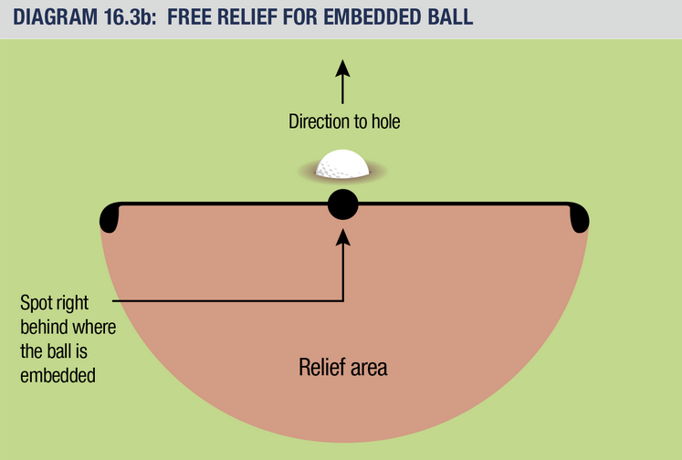 Rules of Golf - Embedded Ball - FSGA